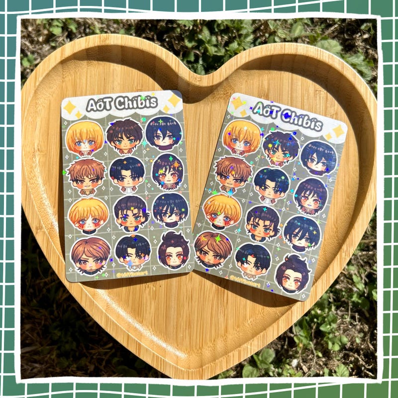 Titan Holo Stickers - Etsy