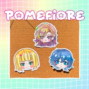 3" Twisted Wonderland Chibi Stickers! | Holographic Water Resistant ...