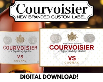 Courvoisier Vs Label - Etsy