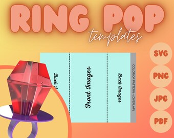 Ring Pop Template Canva - Etsy