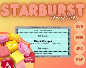 Custom Starburst Template - Etsy