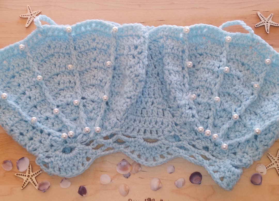 Mermaid Crochet Top / Crochet Bralette / Crochet Swimwear / Festival ...