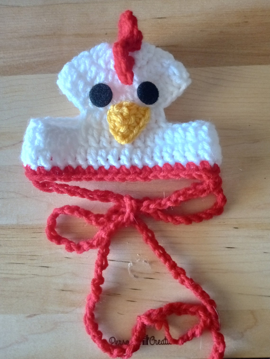 Chicken Hat for Cats and Dogs, Crochet Chicken Hats for Pets, Funny ...