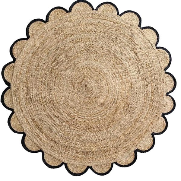 Round Jute Rug - Etsy
