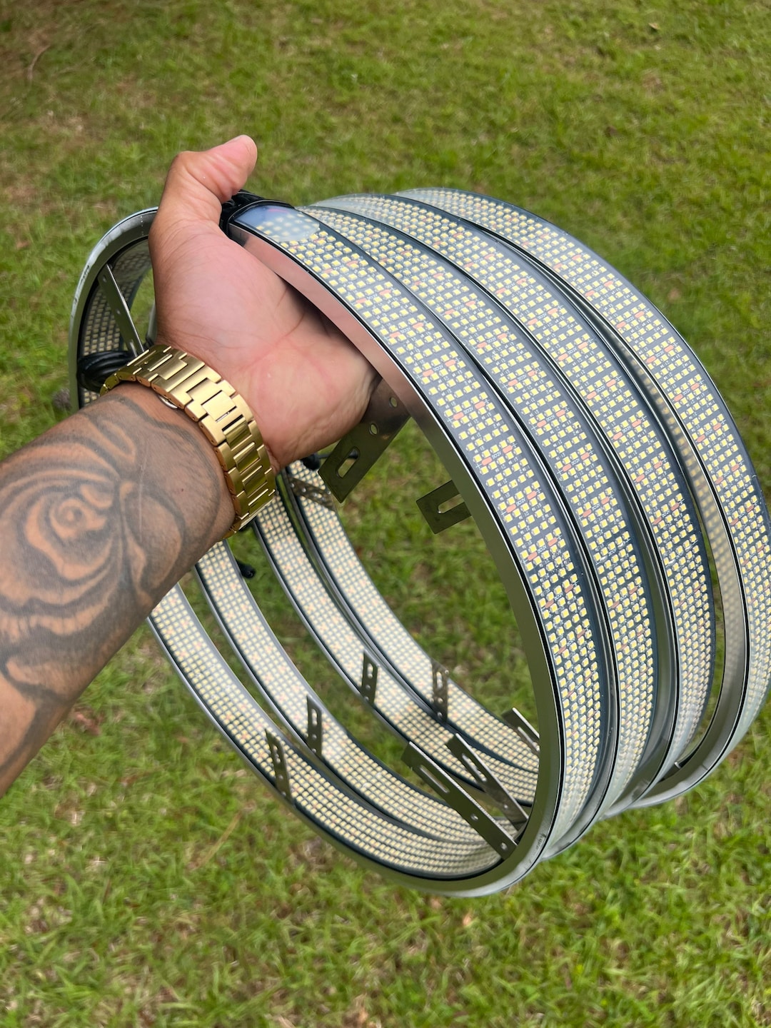 High Intensity 10 Row Wheel Lights - Etsy
