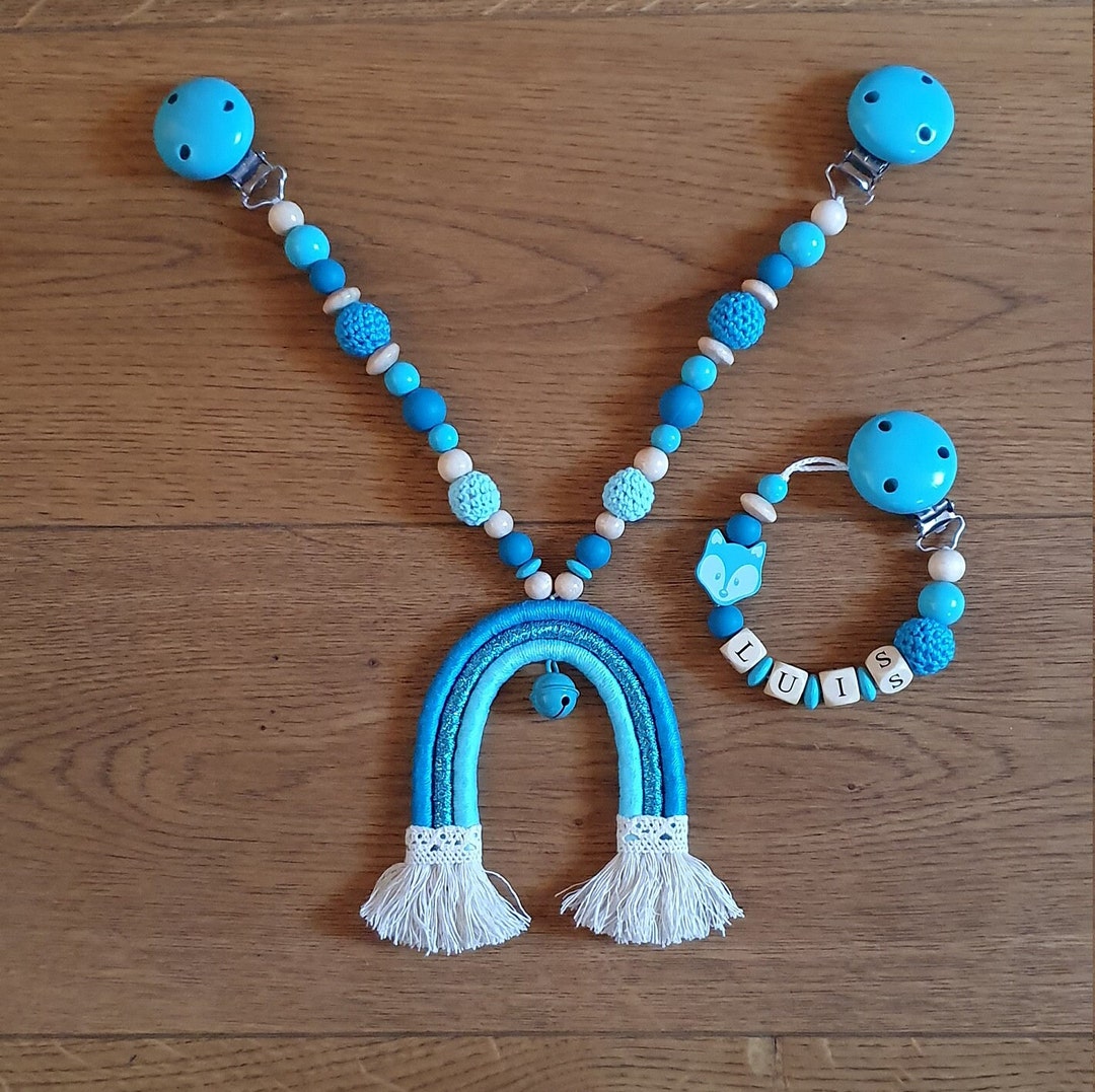 Stroller/pacifier Chains Set - Etsy