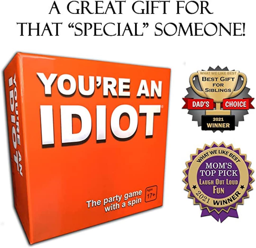 You're an Idiot - Outrageously Fun Adult Party Game - Adult Card Game ...