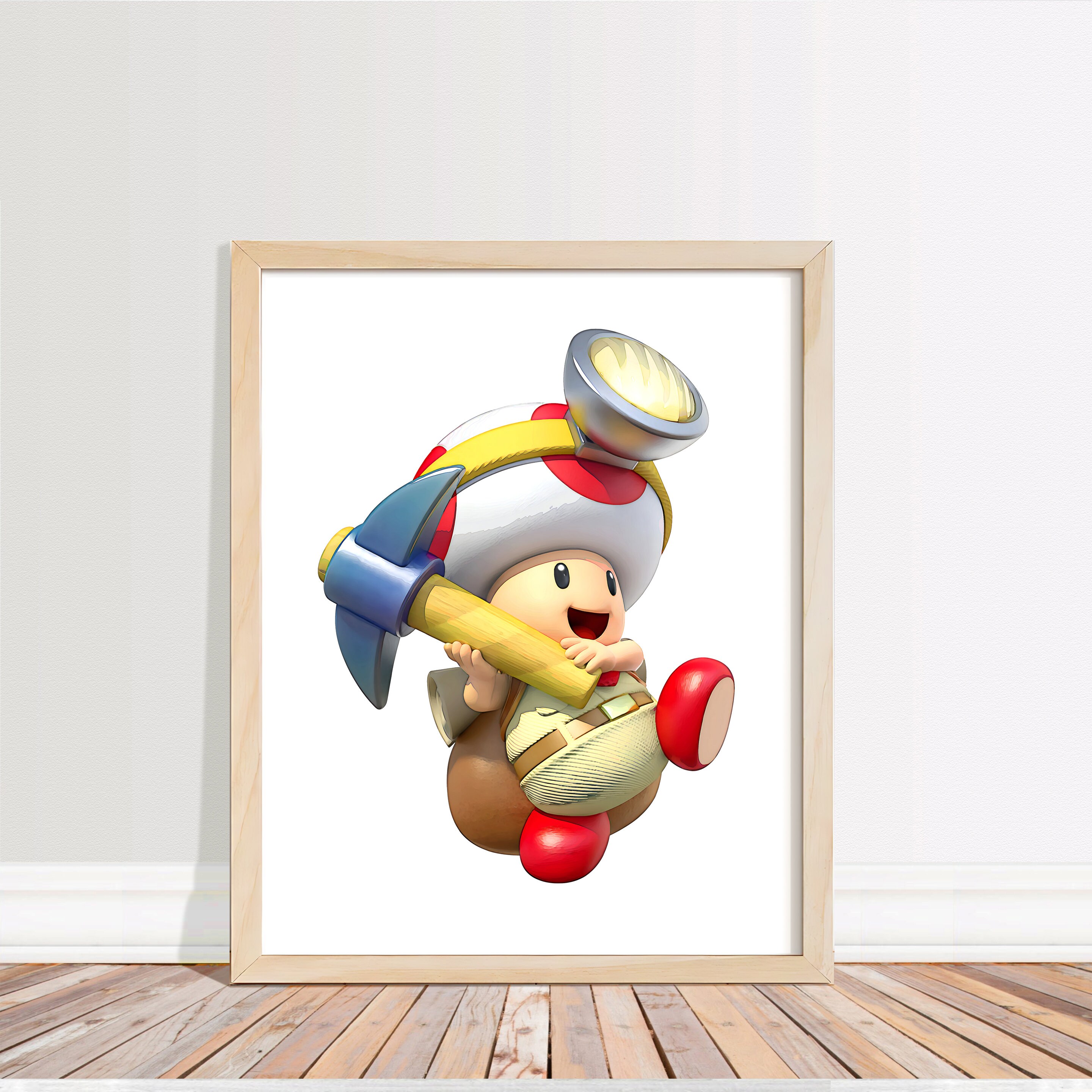 Super Mario, Set 6 Prints, Digital Download, Luigi,bowser, Toad, Donkey ...