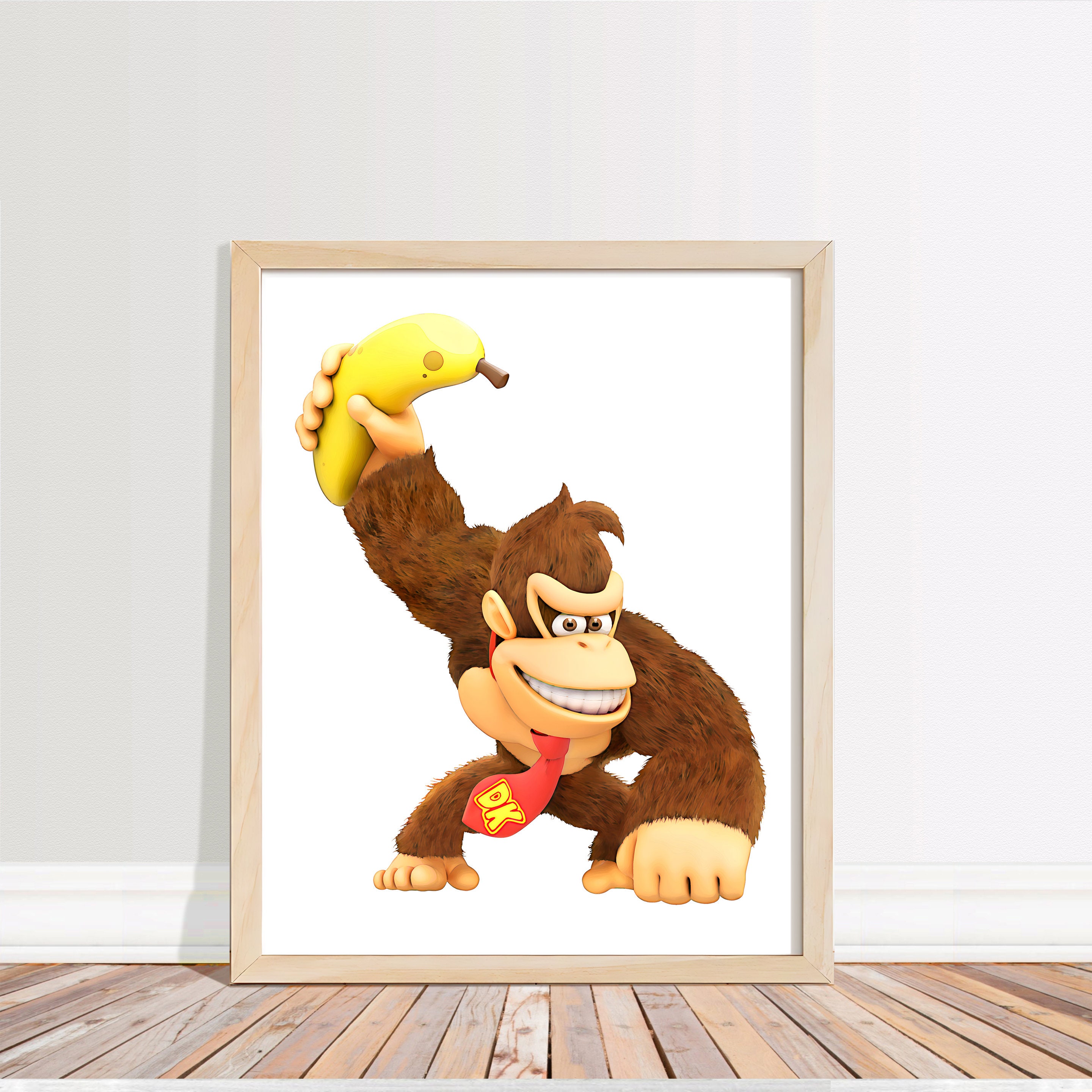 Super Mario, Set 6 Prints, Digital Download, Luigi,bowser, Toad, Donkey ...