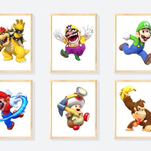 Super Mario Print - Etsy