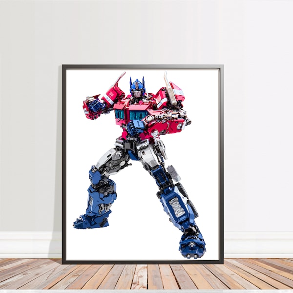 Optimus Prime Print - Etsy