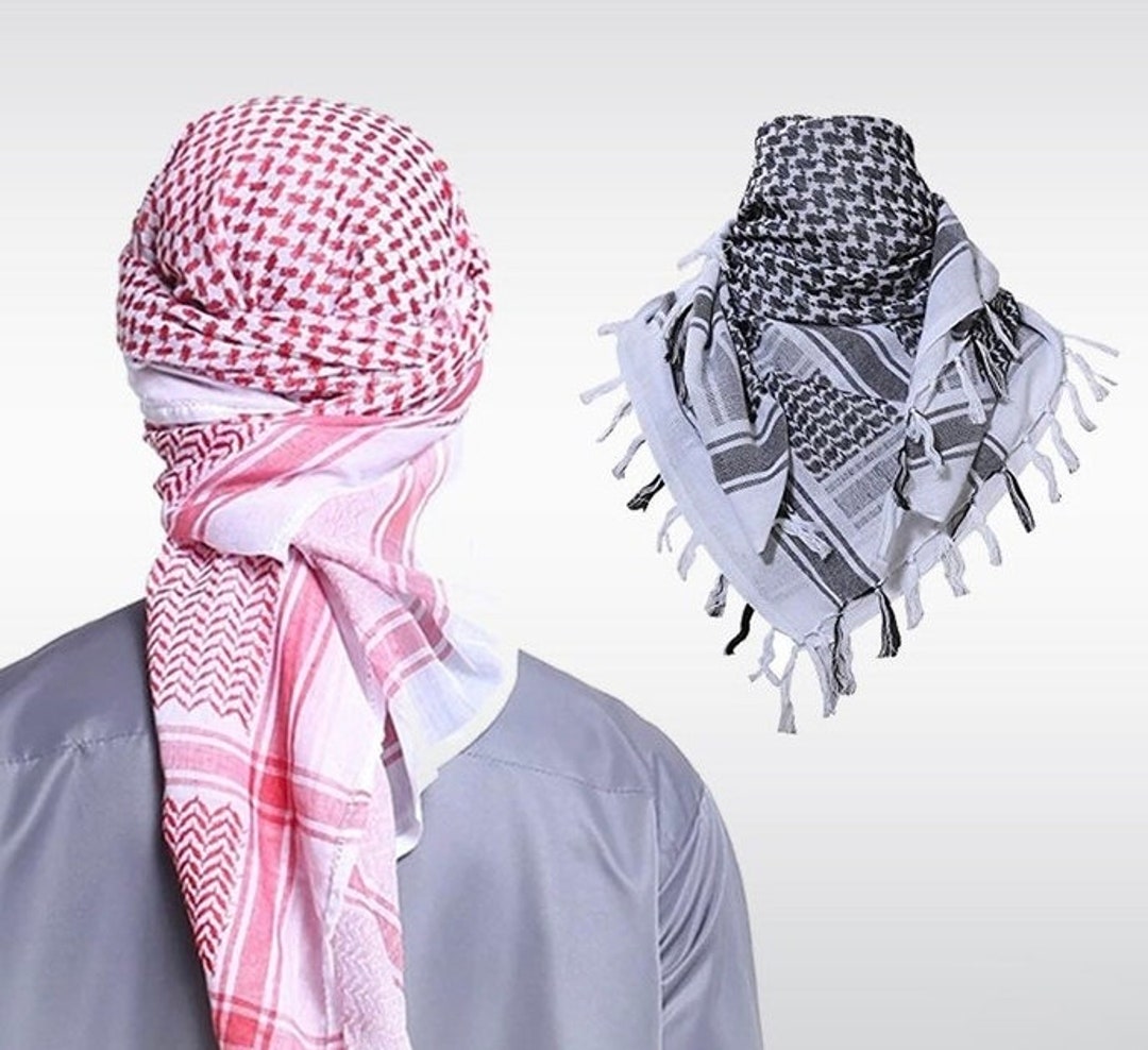 Original Palestinian Keffiyeh,palestine Shemagh Keffiyeh Scarf With ...