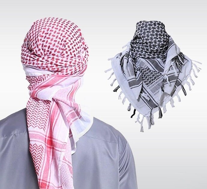 Original Palestinian Keffiyeh,palestine Shemagh Keffiyeh Scarf With ...