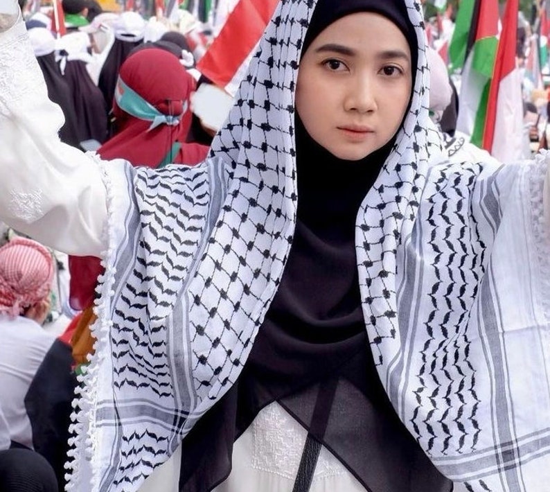Original Palestinian Keffiyehpalestine Shemagh Keffiyeh Scarf - Etsy ...