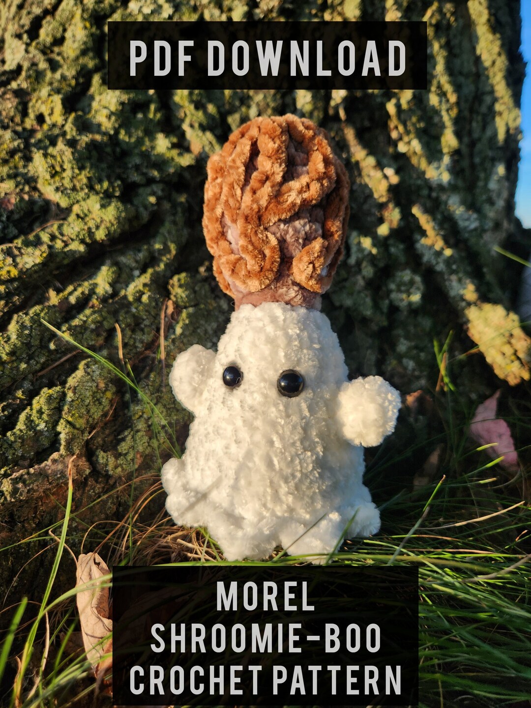 Morel Shroomie-boo Crochet Pattern - Etsy