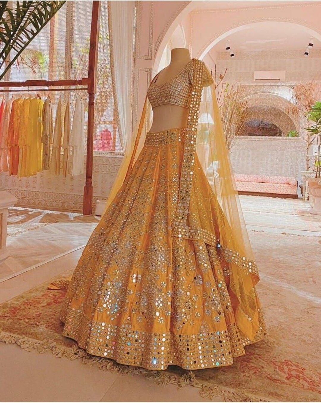 Yellow Indian Wedding Dresses