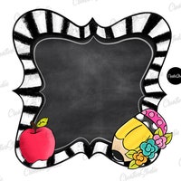 Apple Chalkboard - Etsy