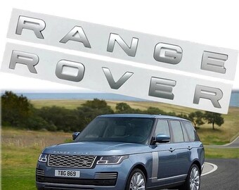 Range Rover Letters | Etsy UK