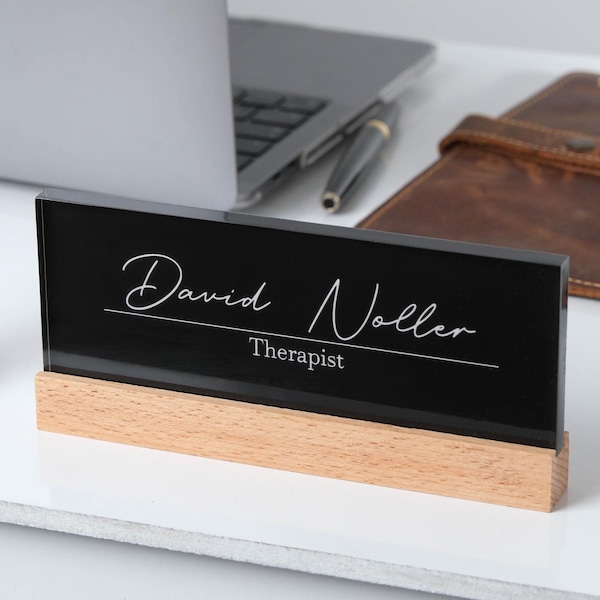 Desk Sign - Etsy