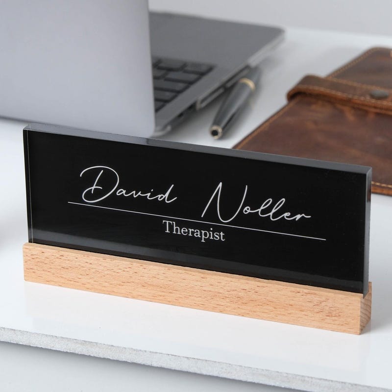 Desk Sign - Etsy