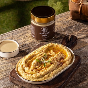 Natural Tahini, Vegan Food, Roasted Sesame Tahini, Anatolian Traditional Taste, Fresh Roasted ...