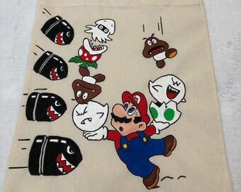 Super Mario Tote Bag | Etsy