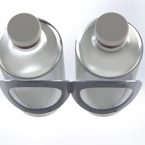 Refrigerator Bottle Organizer STL Files for 3D Printing, 3D Printer ...