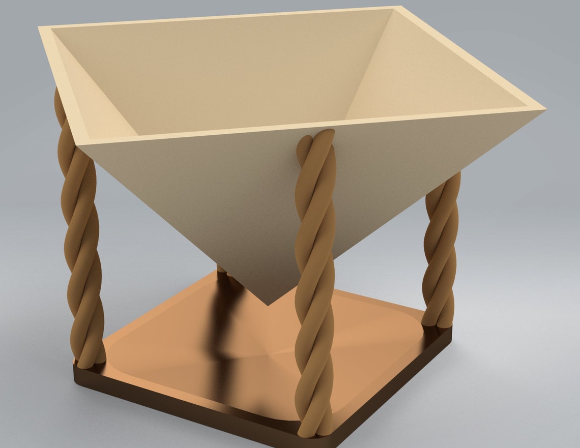 Bonsai Pot Stl File,succulent Pot, Vase-flower Pot, With/without Hole ...