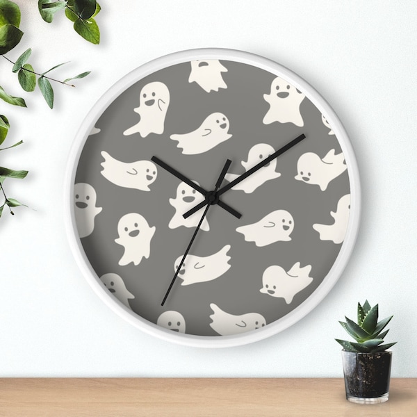 Wooden Ghosts Clock - Etsy