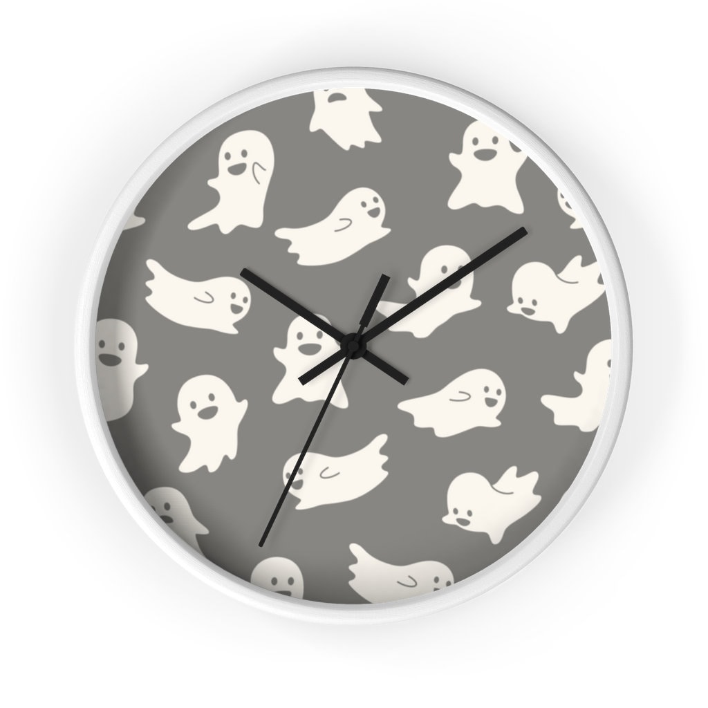 Cute Halloween Wall Clock, Baby Ghosts Wall Clock sold by Worm Palau ...