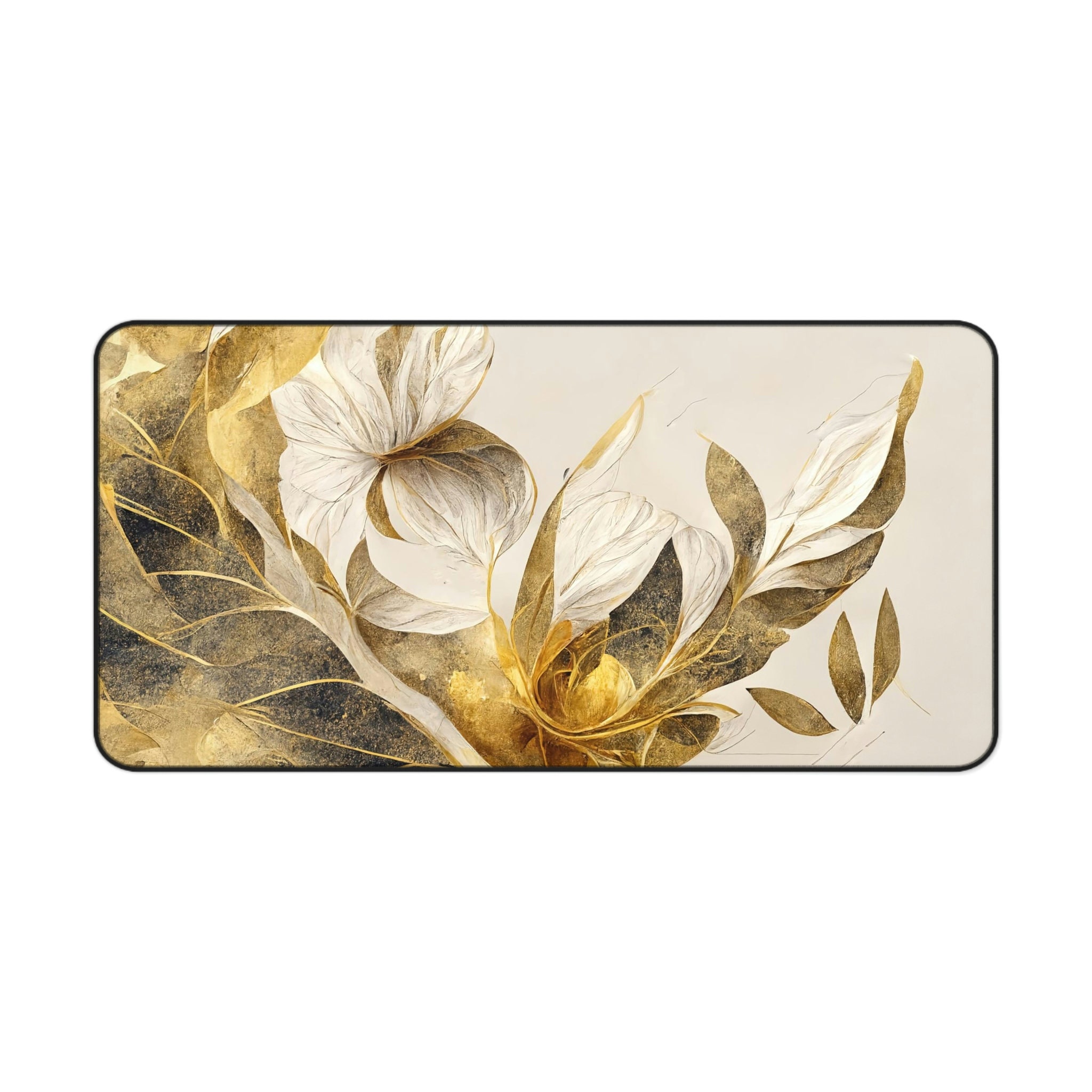 Gold Desk Mat Aesthetic, Luxury Office Desk Accessories for Women ...