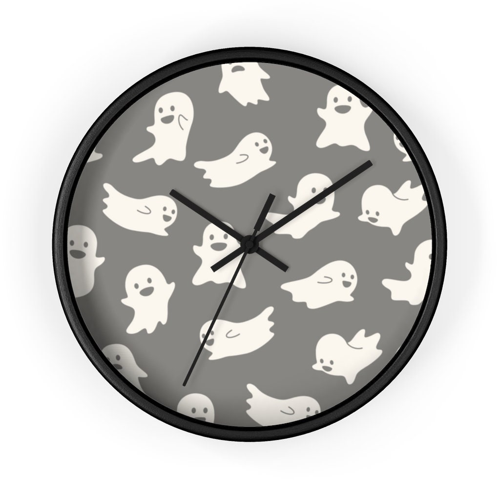 Cute Halloween Wall Clock, Baby Ghosts Wall Clock sold by Worm Palau ...