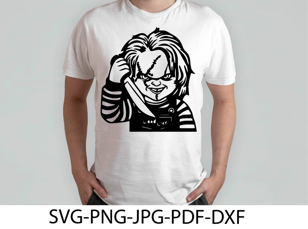 Chucky Svg,clipart, Cricut, Svg,png,dxf,pdf,jpg, Digital Downloads - Etsy