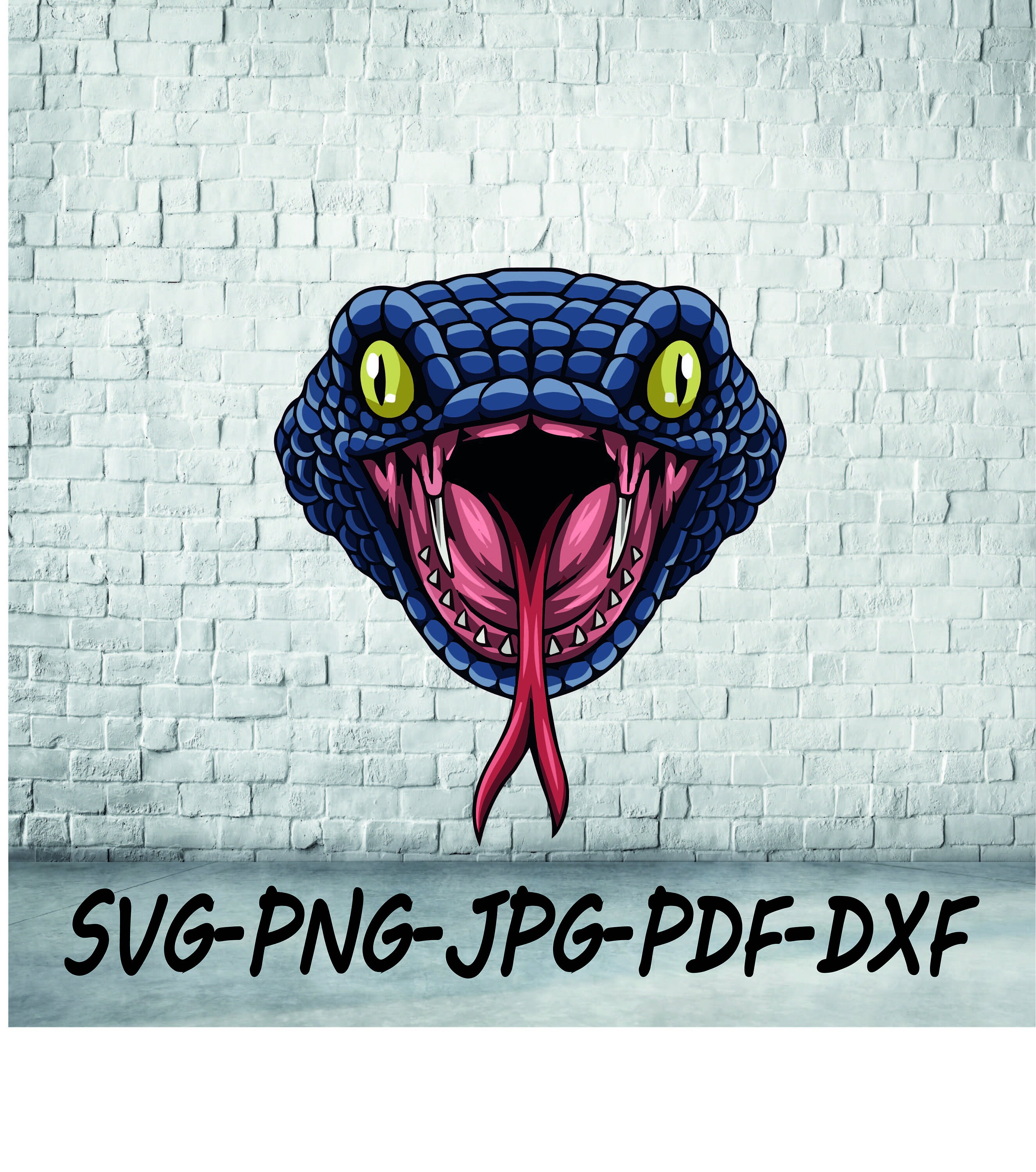 Snake Svgclipart Cricut Svgpngdxfpdfjpg Digital - Etsy Canada