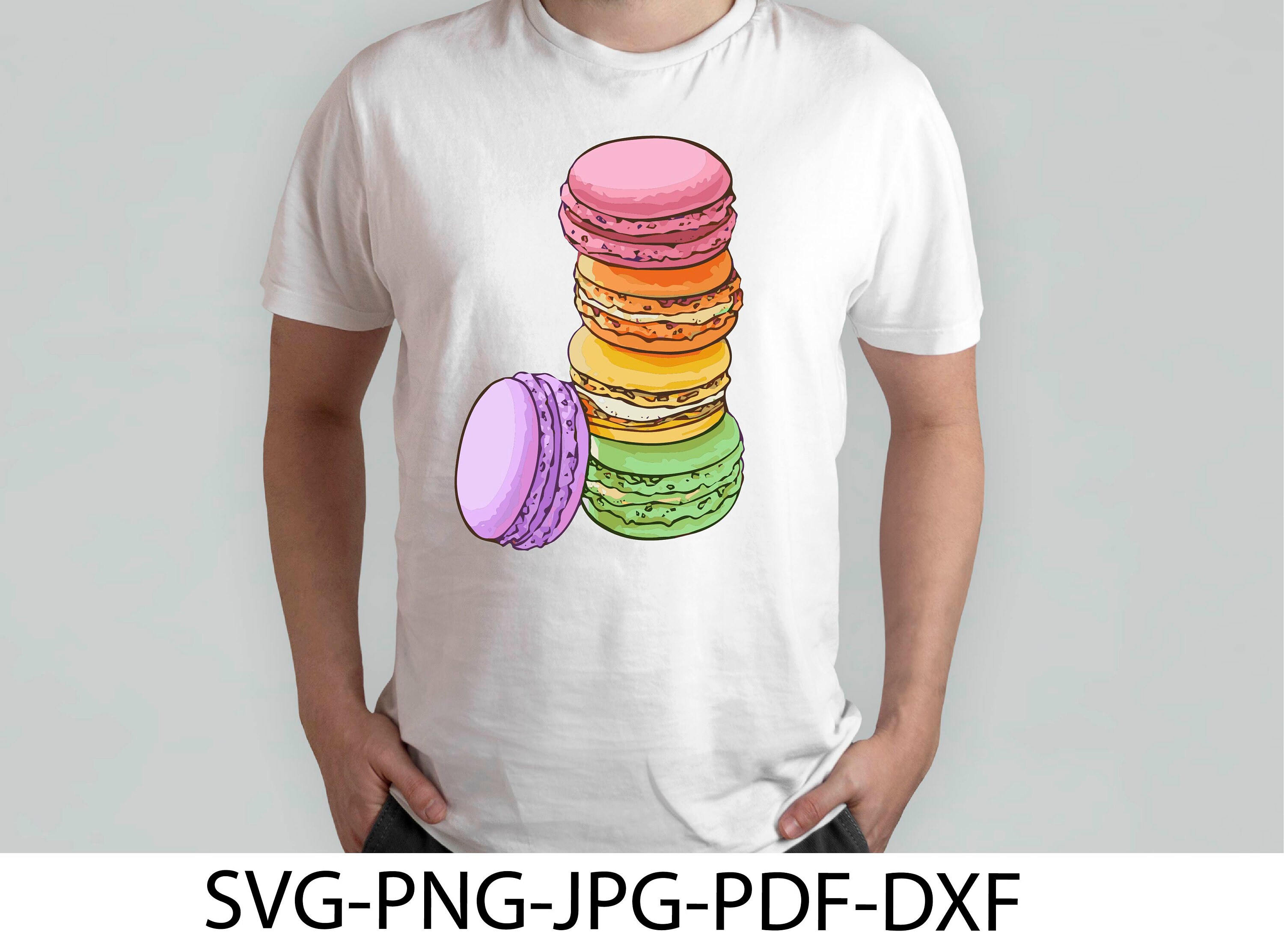 Macarons Svg,clipart, Cricut, Svg,png,dxf,pdf,jpg, Digital Downloads - Etsy