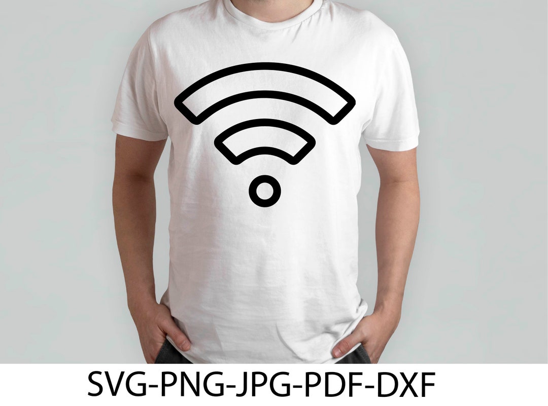 Wi-fi Svgclipart Cricut Svgpngdxfpdfjpg Digital - Etsy