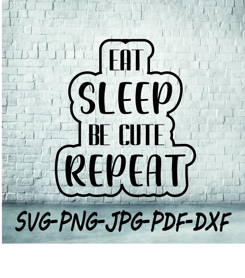 Sleep Svg, clipart, cricut, Svg, Png, Dxf, Pdf, Jpg, descargas ...