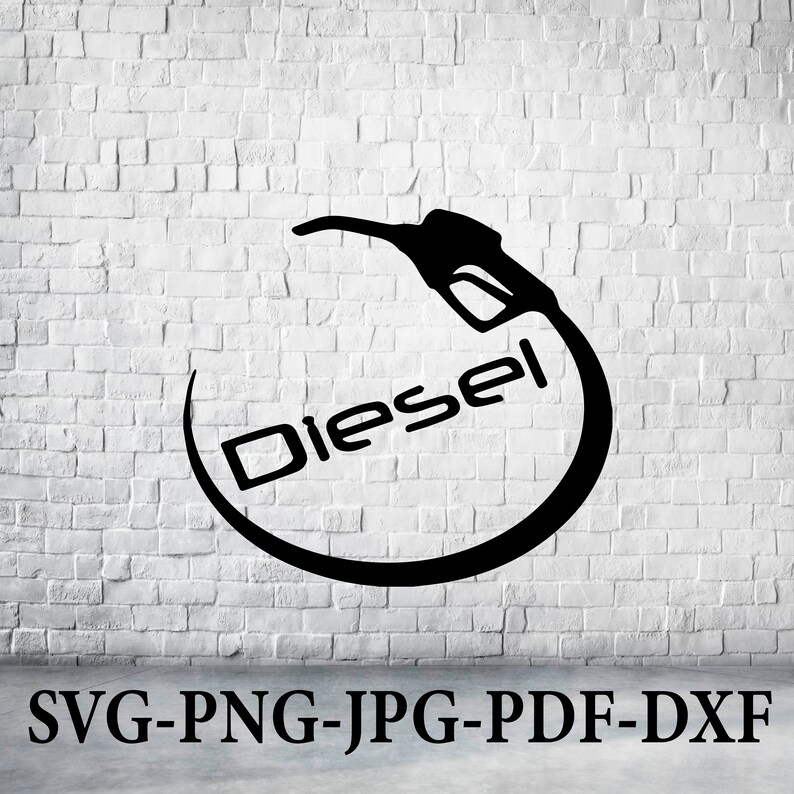 Diesel Svg,clipart, Cricut, Svg,png,dxf,pdf,jpg, Digital Downloads - Etsy