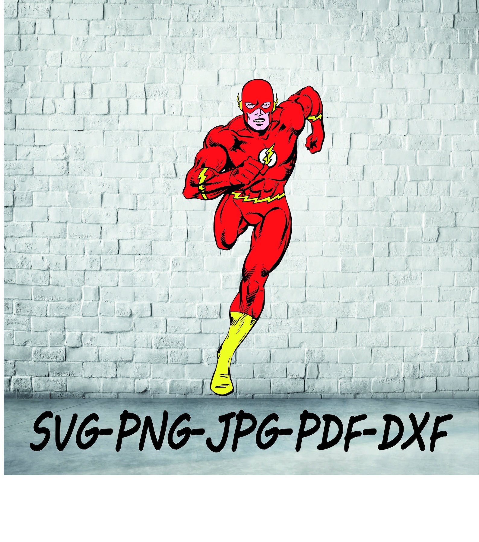 Flash Svgclipart Cricut Svgpngdxfpdfjpg Digital - Etsy