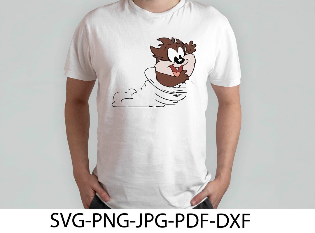 Tasmanian Devil Svg,clipart, Cricut, Svg,png,dxf,pdf,jpg, Digital ...