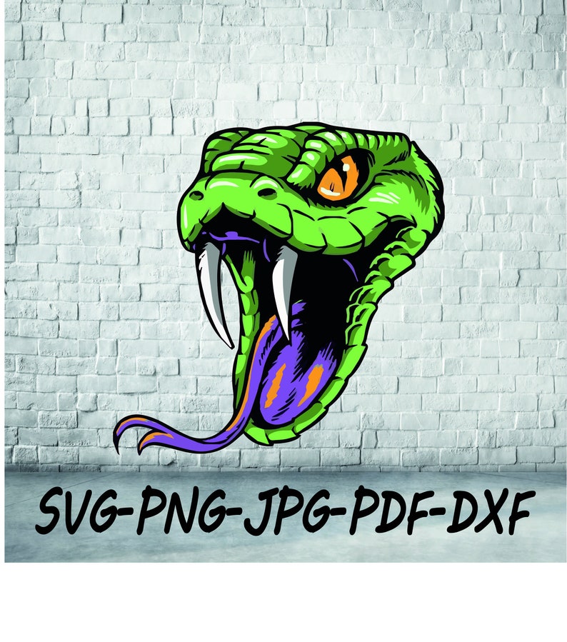Snake Svgclipart Cricut Svgpngdxfpdfjpg Digital - Etsy