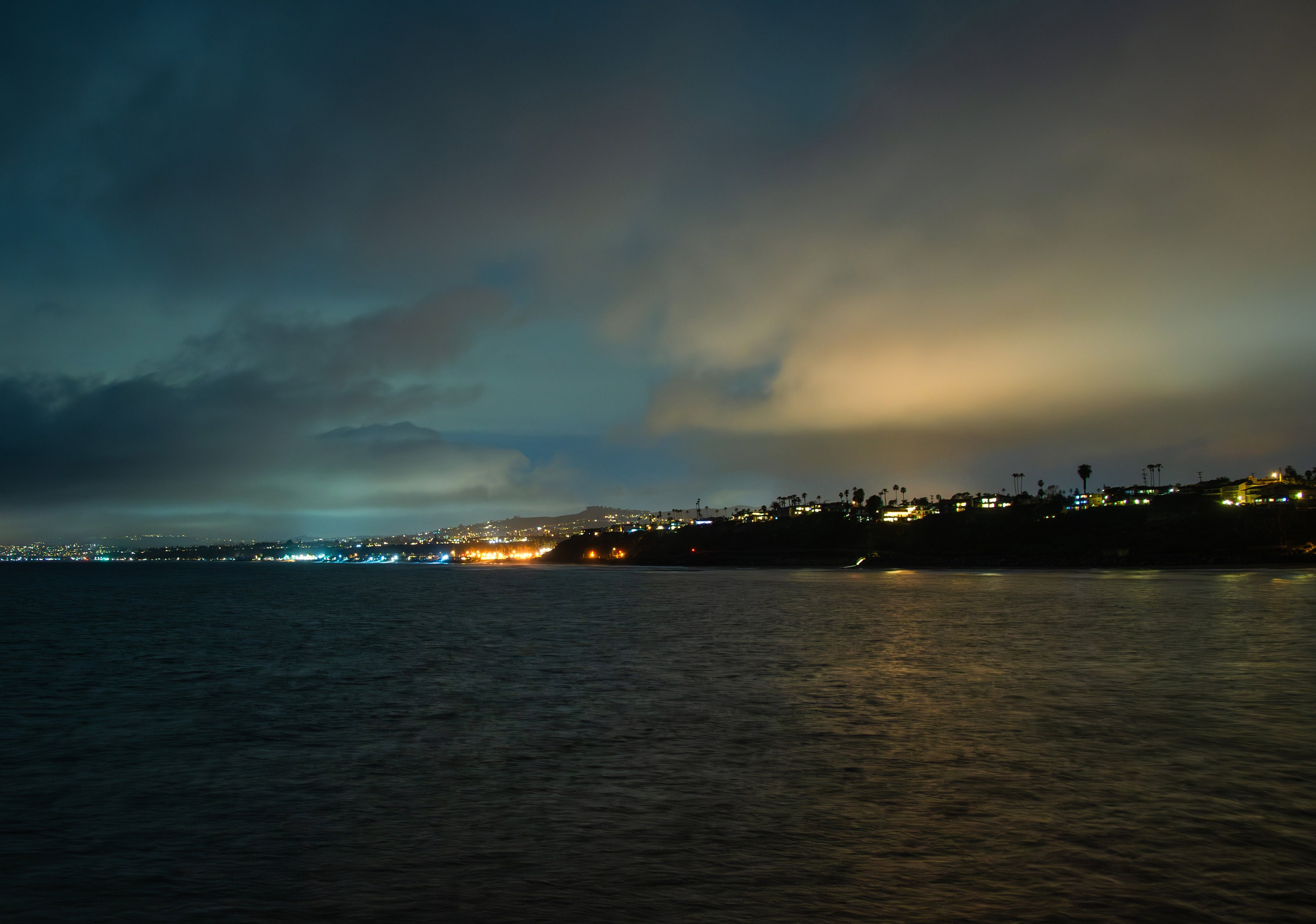 Dana Point City Lights Fine Art Print - Etsy