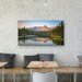 Crystal Crag Sunrise Over Lake Mamie - Canvas Wrap Print - Etsy