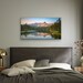 Crystal Crag Sunrise Over Lake Mamie - Canvas Wrap Print - Etsy