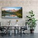 Crystal Crag Sunrise Over Lake Mamie - Canvas Wrap Print - Etsy