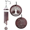 Personalized Memorial Wind Chime With Heartfelt Poem Black Wind Chime ...