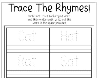 24 Printable Trace the Words Worksheet Alphabetical, A-Z, Capital and ...