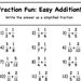 Fun Fraction Addition Practice for Kids 7-11 | Educational Math ...