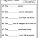 8 Printable Fill in the Adjective English Worksheets Fill in the Blank ...