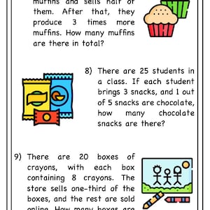 14 Page Printable Engaging BIDMAS Challenge: Solve Hard Word Problems ...